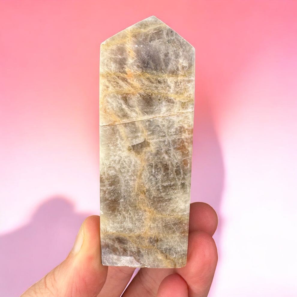 Moonstone Point (b) – Grounded Crystals