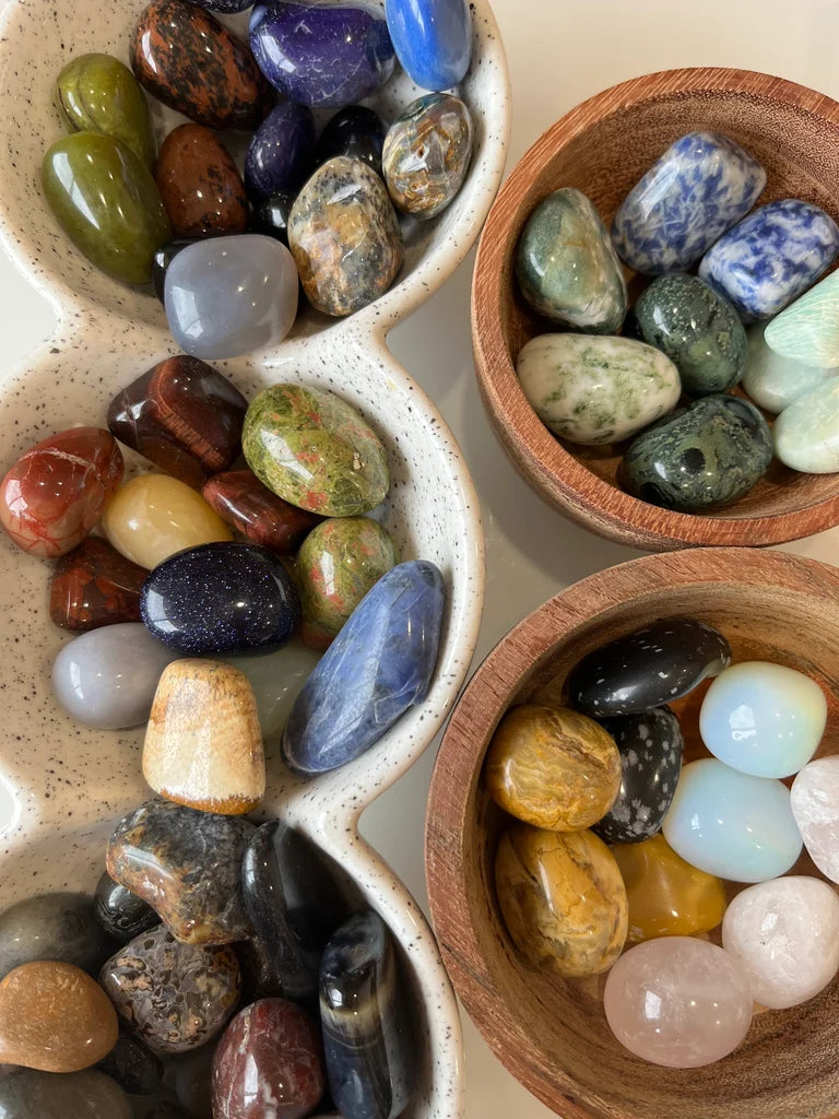 $25 Mystery Tumble Pack – Grounded Crystals